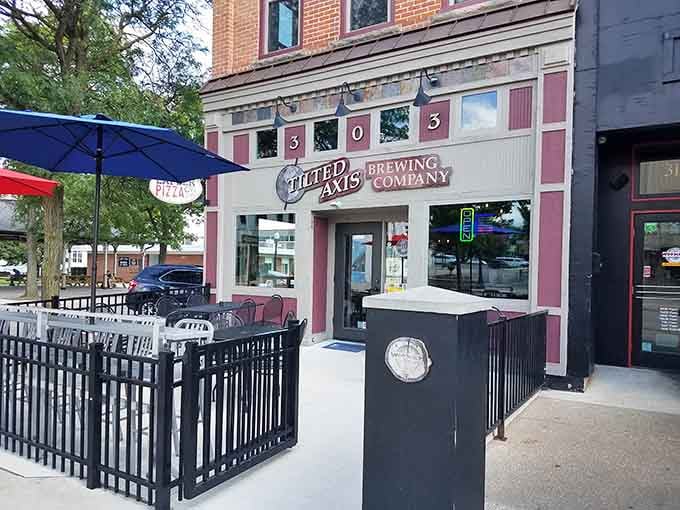 Timber Axis Brewing Company brings craft beer culture to downtown, because retirement doesn't mean giving up good taste.