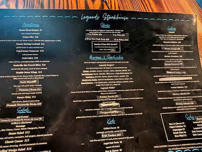 When a menu makes you want to order everything at once, you know you're in the right place, friend.