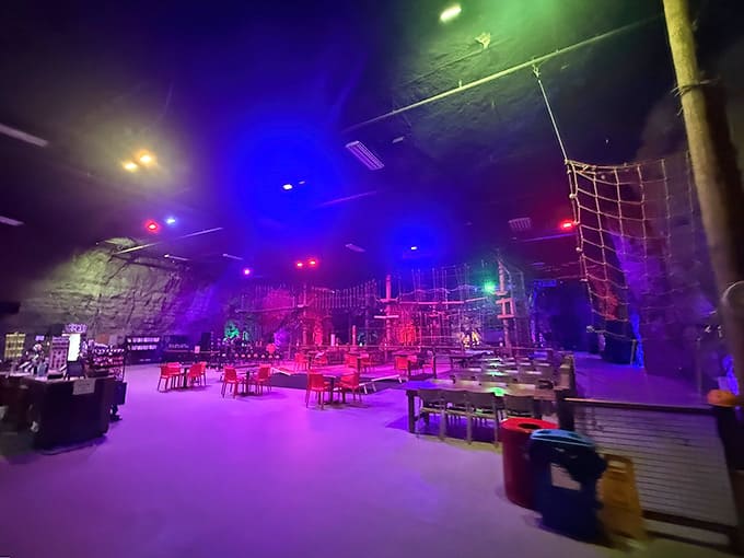 When someone said "underground theme park," this spectacular, neon-lit wonderland is exactly what your inner child was hoping for.