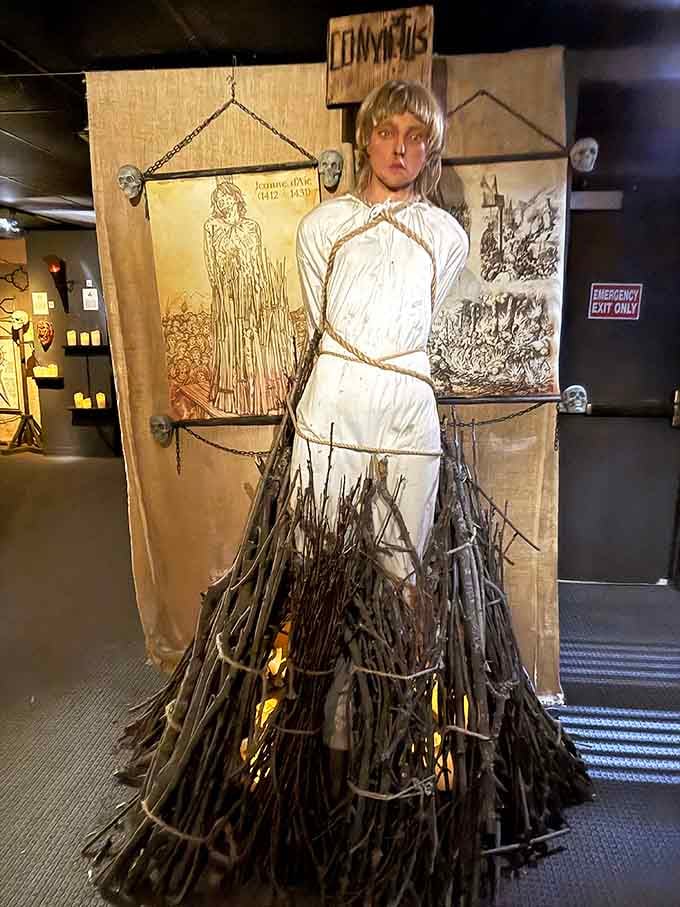 Joan of Arc gets the full treatment here, proving that history's heroes often had the worst Monday mornings imaginable.