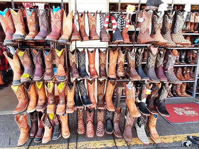 Boot heaven exists, and it's right here with more styles than a country music awards show.