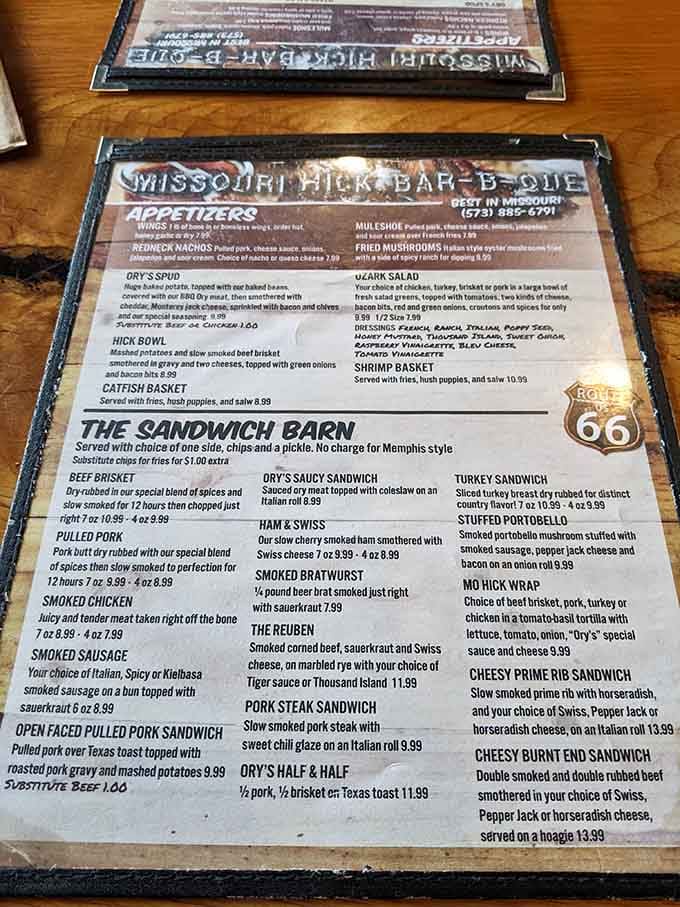 This menu reads like the greatest hits of smoked meat, and trust me, every track is a banger.