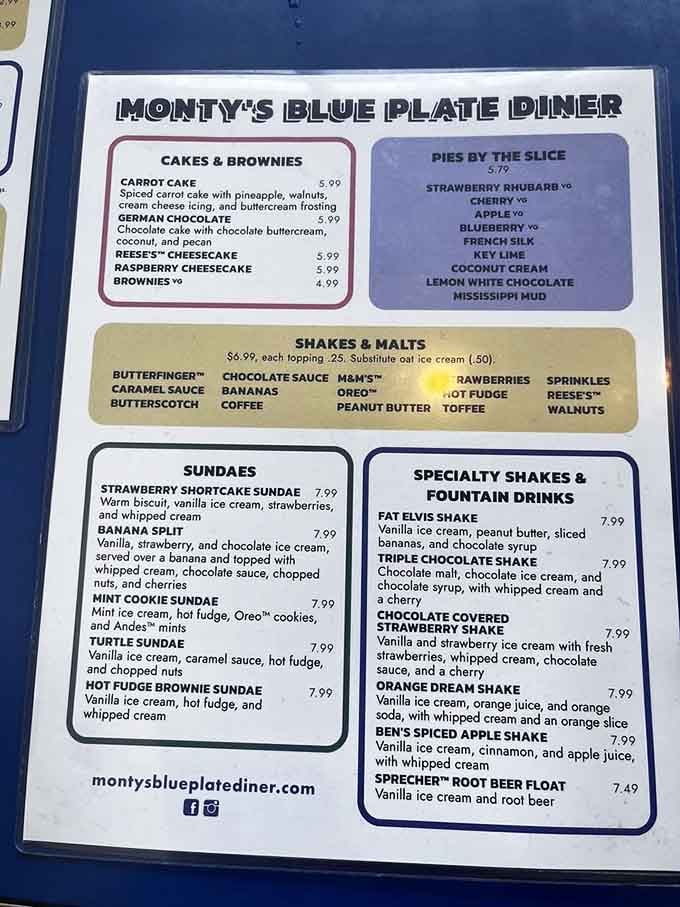 The dessert menu reads like a greatest hits album, and every track is a certified banger.