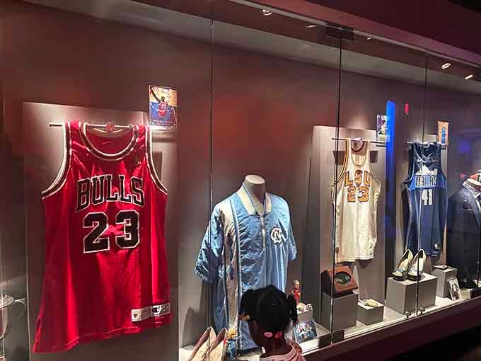 When you see that iconic number 23 jersey, you know you're standing in the presence of greatness.