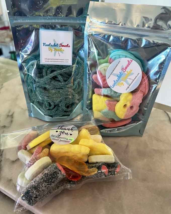 Swedish candy in bags so beautifully packaged, you'll feel guilty opening them until your sweet tooth wins.