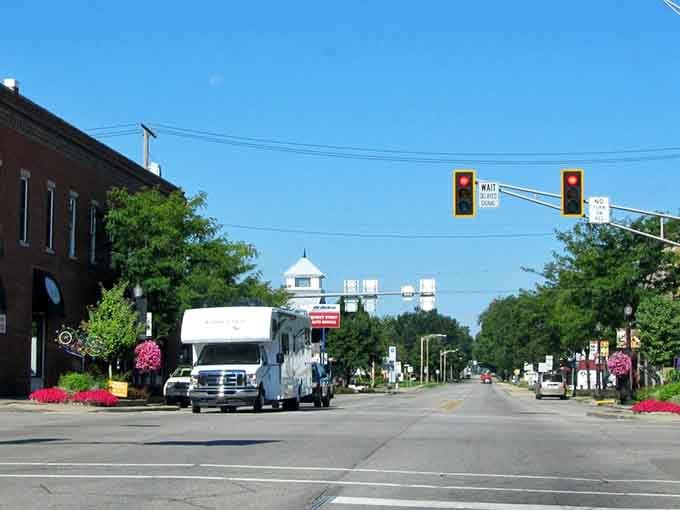 Main Street here proves small towns still know how to do storefronts right, with real character and zero chain restaurants in sight.