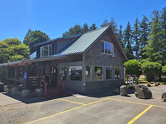 The Bunkhouse feeds hungry travelers like family, no reservations required, just genuine coastal hospitality.