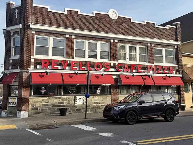 Revello's red awnings have been beckoning hungry pizza pilgrims for generations, and they're not slowing down now.