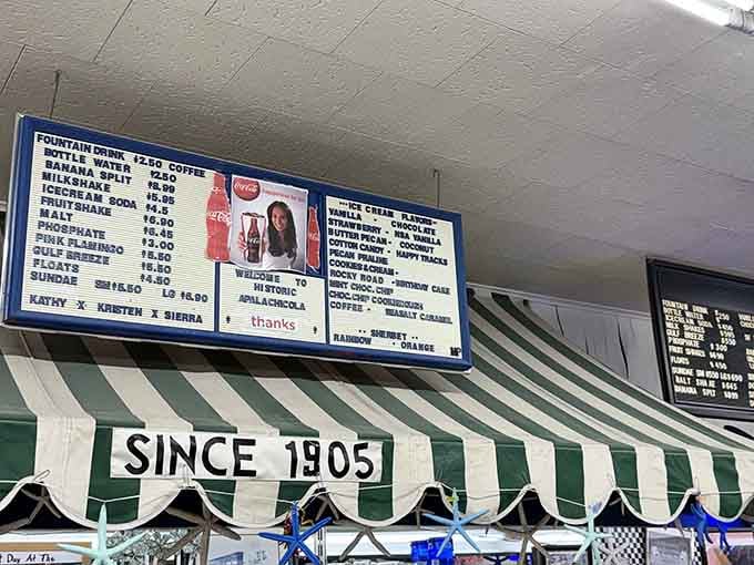When the menu board looks this good, decision-making becomes the sweetest kind of torture imaginable.