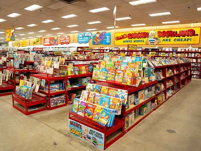 Books galore at prices that make librarians jealous, proving literacy doesn't have to bankrupt you.