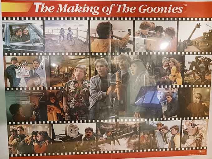 Behind-the-scenes magic captured in film strips, proving that making movie history requires equal parts talent and chaos.