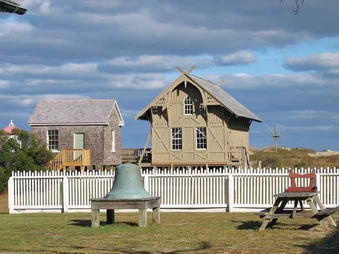 Historic buildings stand as proud reminders that this coastline has stories older than your favorite vinyl collection.