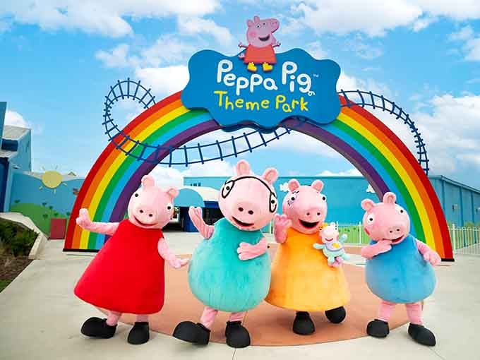Meeting the Pig family in person is like stepping through the screen into your kid's favorite dimension.