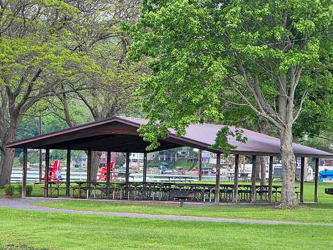 Indian Pines Park proves that the best picnic spots don't need fancy amenities, just good shade and better views.