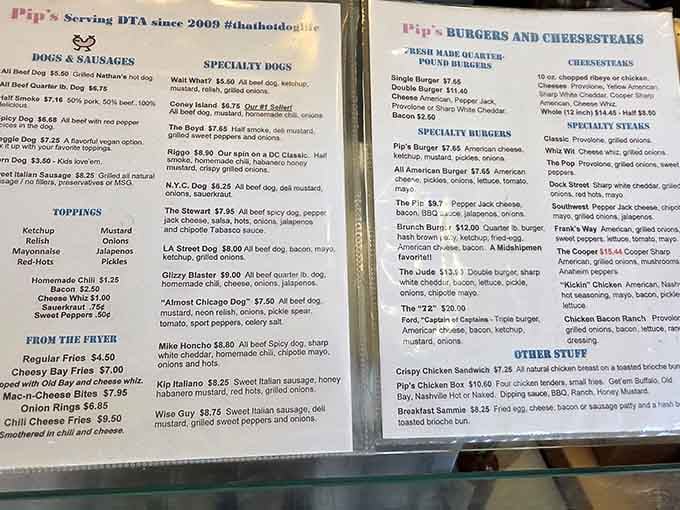 This menu offers more delicious options than most people have streaming services, and it's way more satisfying.