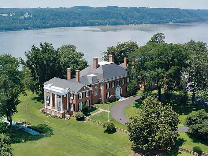 The Donaldson Brown Riverfront Event Center sits pretty with the Susquehanna as its permanent backdrop and best feature.