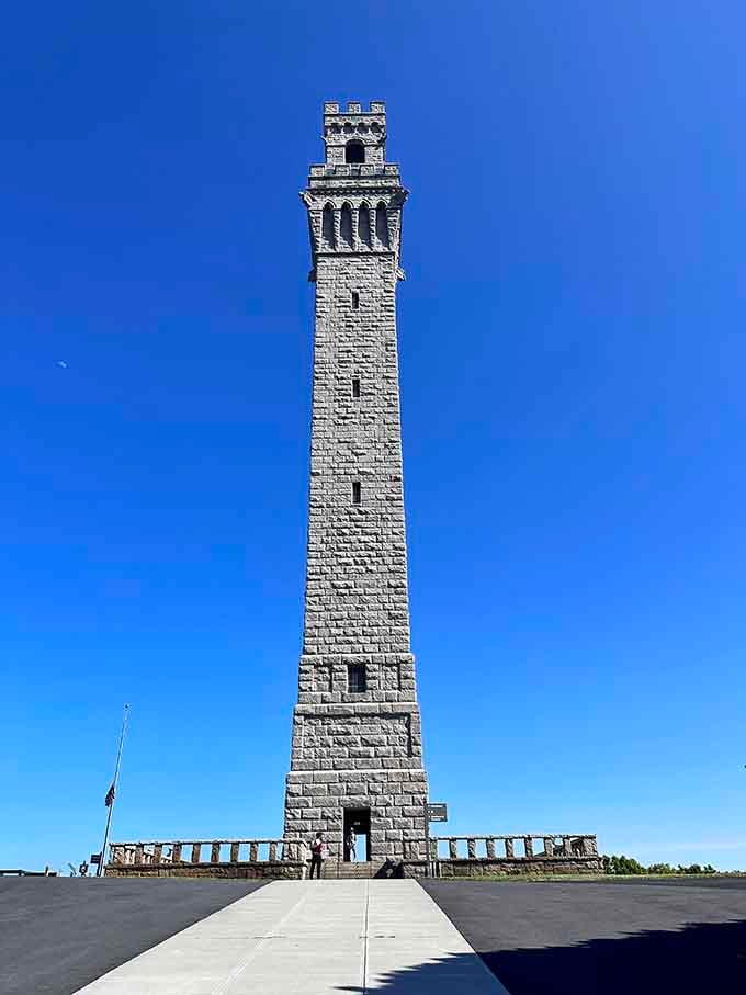 Standing tall since 1910, this granite giant offers views that'll make your knees weak in the best way.