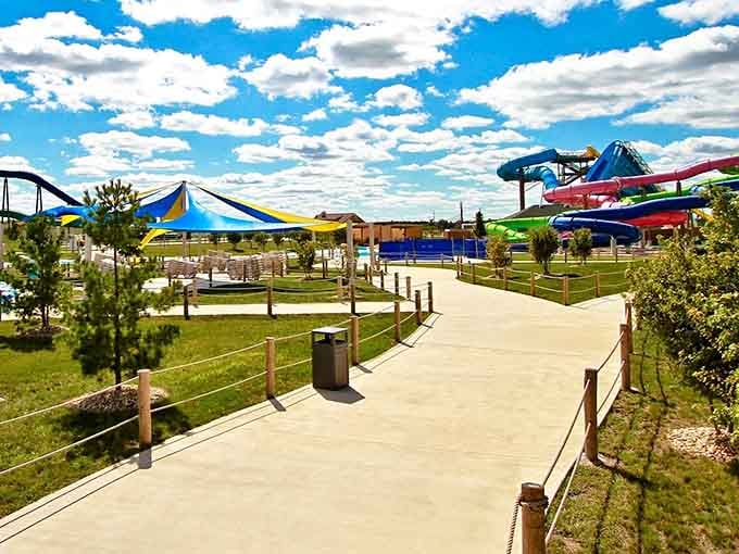 Wide pathways and thoughtful design mean you can actually navigate without playing human bumper cars all day.