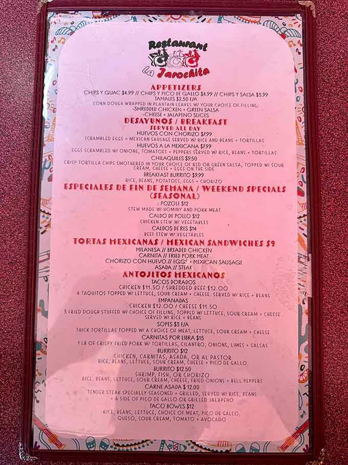 When the menu is this extensive and authentic, you know you're in for a delicious dilemma.