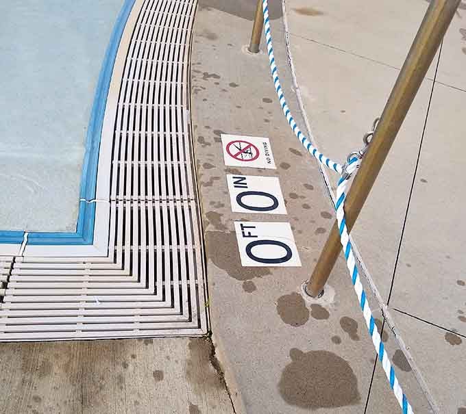 Zero feet means zero excuses for not jumping in and making some seriously splash-worthy memories today.