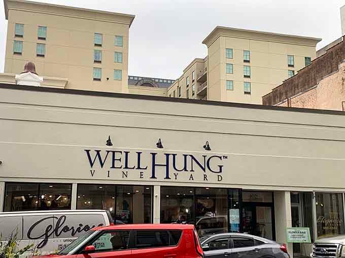 Well Hung Vineyard brings sophisticated wine culture to Roanoke, because good taste shouldn't require a trust fund.