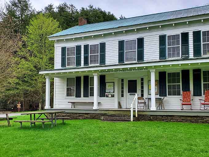 This isn't your average park office; it's the gateway to adventures your couch can't compete with.