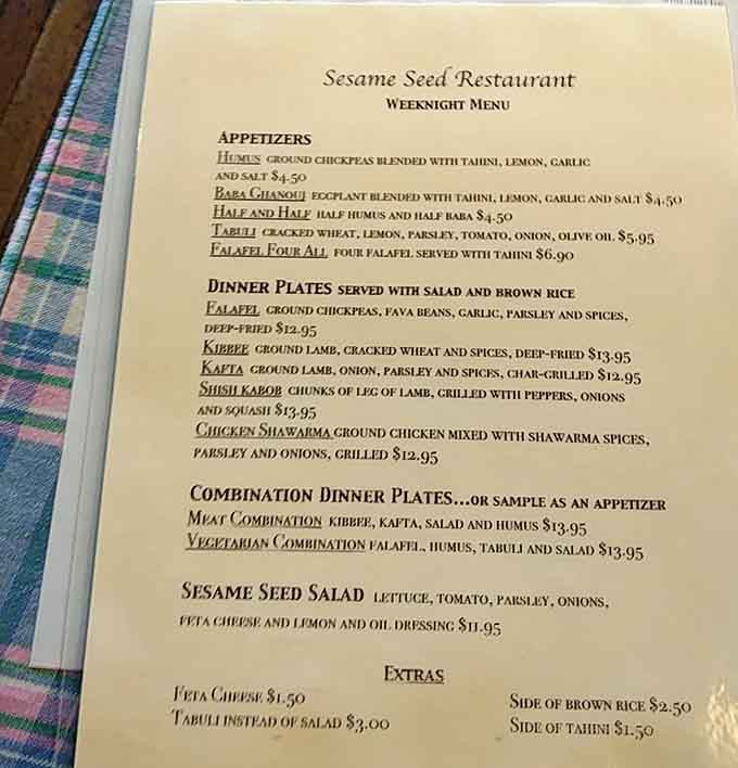 The menu reads like a passport to flavor town, and trust me, you'll want to visit every destination listed.