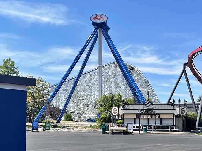 When you see those massive support beams reaching skyward, you know someone asked "how high?" and answered "yes."