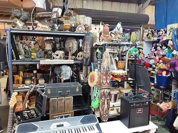 One person's attic overflow becomes your living room's conversation starter &ndash; behold the glorious chaos of discovery.