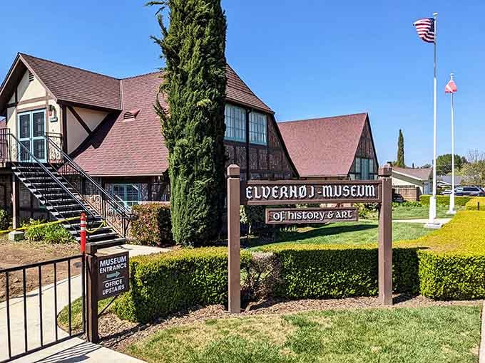 The Elverh&oslash;j Museum stands ready to explain how Denmark ended up in California, complete with traditional architecture and cultural treasures.