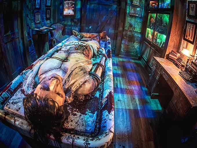 Frankenstein's laboratory proves that sometimes the best adventures come with a side of delightful terror and intricate details.