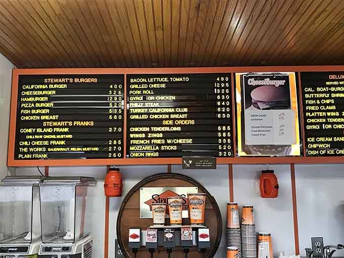 When your menu board looks this good, you know someone's been perfecting these recipes for generations.