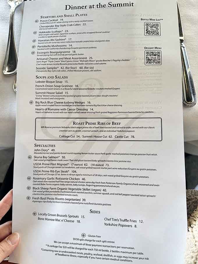 When a menu offers both lamb chops and vegetable skillets, democracy is alive and well in Orange County.