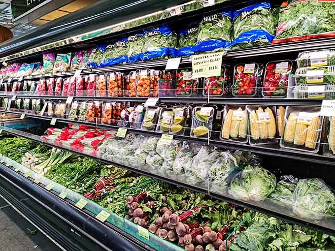 Vegetables so fresh and vibrant, they make your regular supermarket's produce section look like a black-and-white movie.