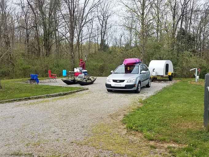 Your campsite awaits with all the charm of outdoor living and none of the bear-related anxiety nightmares are made of.