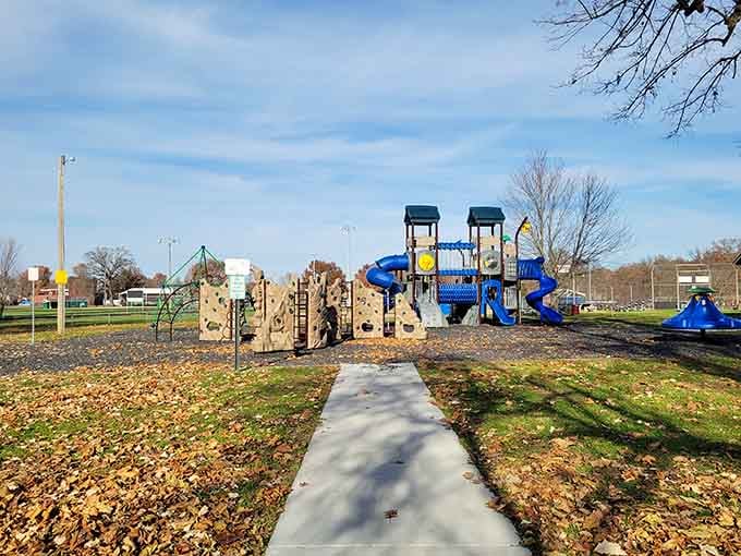 Modern playground equipment that won't give you tetanus? Taylorville's parks are raising the bar for small-town family fun.