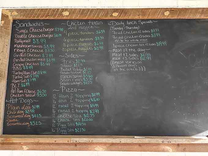 Chalkboard menus mean the specials change, but the commitment to feeding you well never wavers at all.