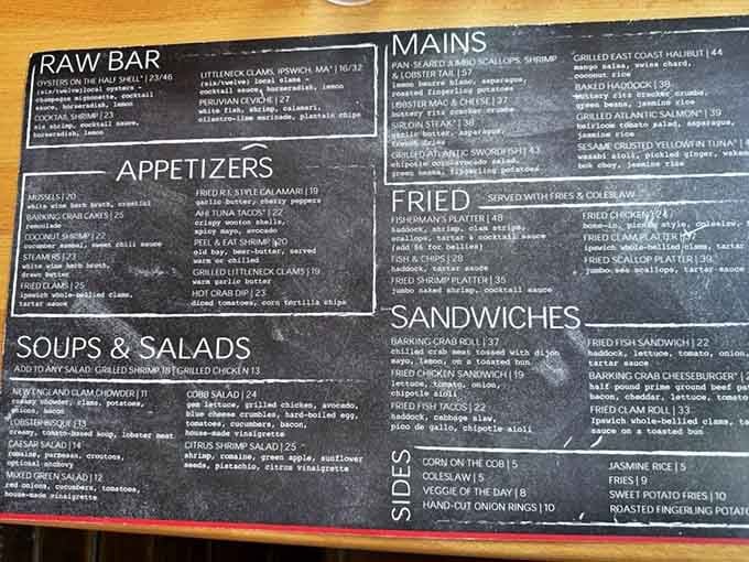 When a menu board looks this well-loved, you know it's been guiding hungry souls to happiness for years.