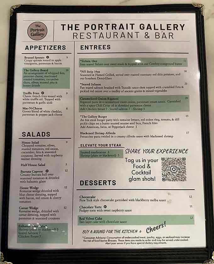 A menu that reads like poetry for your palate, where every dish promises an adventure worth taking.