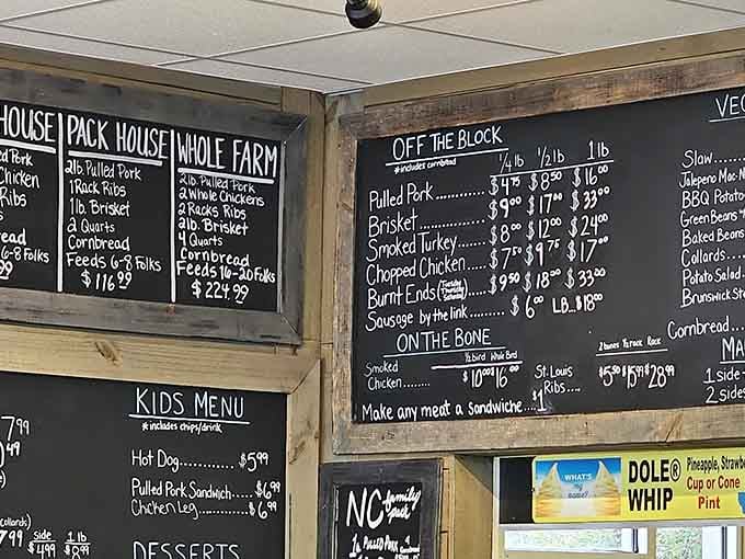 When the menu board requires this much real estate, you know you're in for some delicious decision-making paralysis.