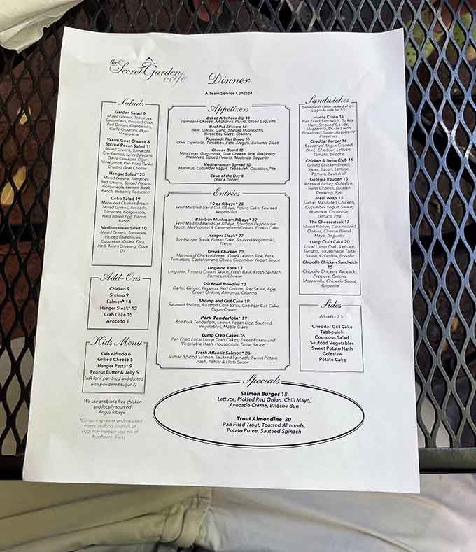 This menu reads like a love letter to fresh ingredients and creative cooking done right.