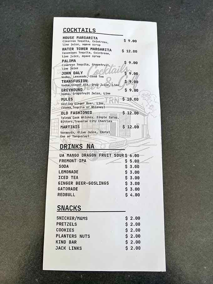 From margaritas to mules, this menu proves that good drinks don't need complicated names to be memorable.