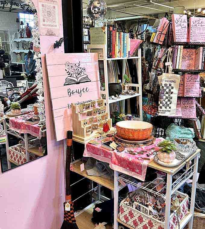 Every corner reveals another perfectly styled vignette that proves thrifting can be absolutely gorgeous.