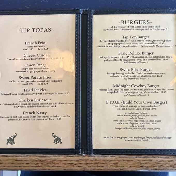 The menu reads like a greatest hits album, and every track is a certified banger worth ordering twice.