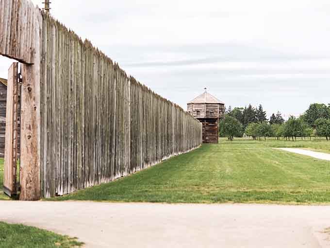Fort Vancouver's historic stockade walls transport you back to fur-trading days without requiring a DeLorean or flux capacitor.