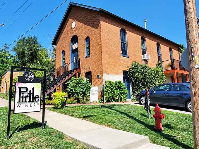 Sipping wine in a converted church feels delightfully rebellious, like getting away with something your grandmother would secretly approve of.