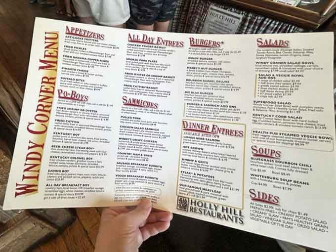 This menu holds more delicious possibilities than you can shake a fork at, but you know what you're ordering.