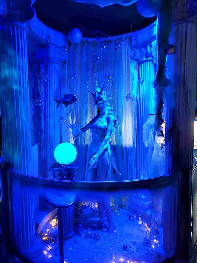 This ethereal mermaid display proves that Wisconsin does underwater fantasy just as well as coastal states do seafood.