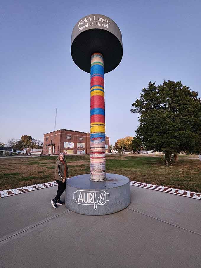 Scale photos are mandatory here, because nobody back home will believe this thing without photographic evidence.