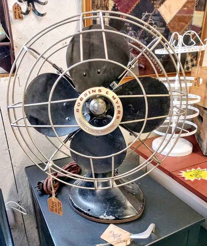 Before central air conditioning, this Robbins & Myers fan was the coolest thing in any Pennsylvania home.